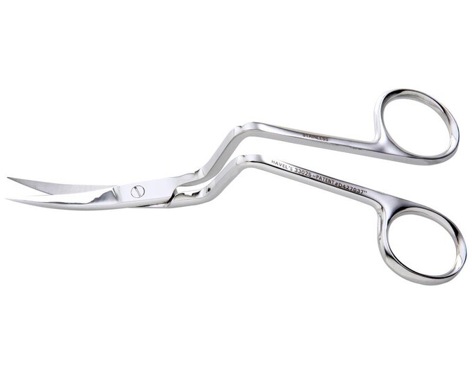 Ultimate Curved Scissors 5.25" Great for Punch Needle Rug Hooking ...