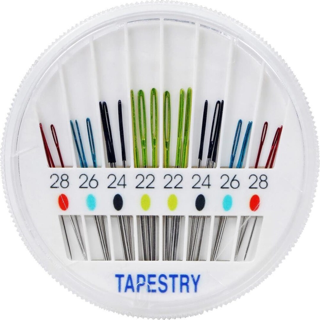 Singer Tapestry Needles, Color Eye Needles, Embroidery Needles - Etsy