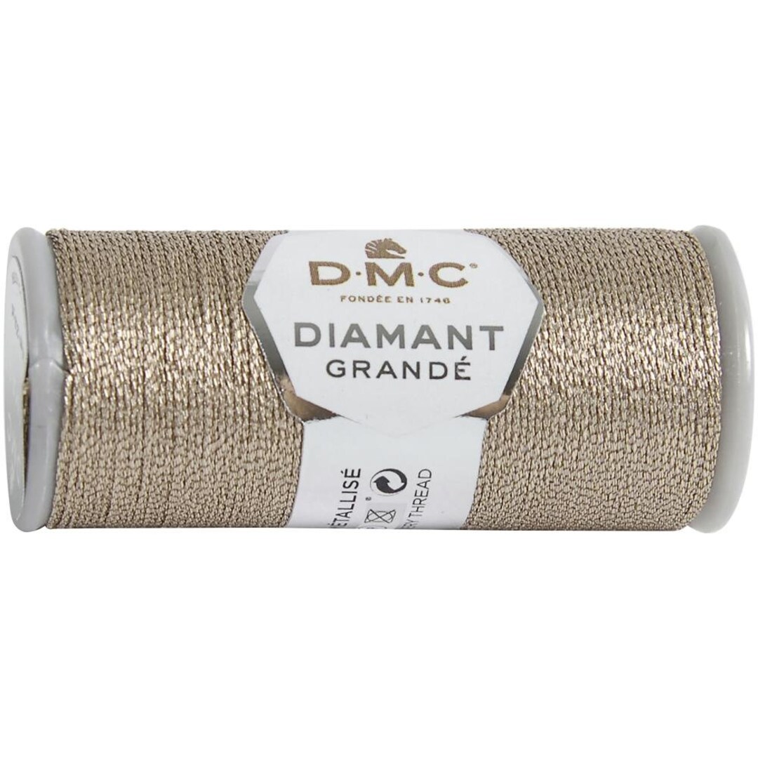 DMC Diamant Grande Old Rose, Rose Gold Thread, DMC Grey Metallic ...