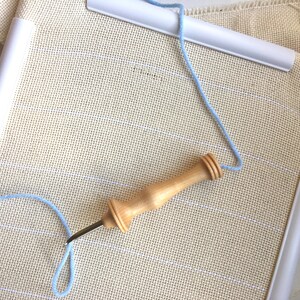 17x17 Xlarge Snap Frame for Punch Needle Rug Hooking X Stitch or ...