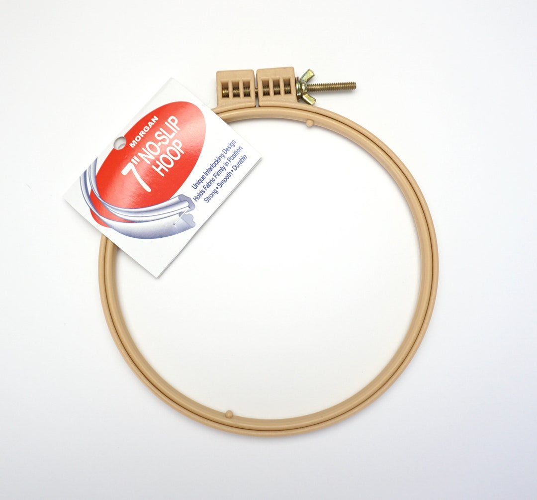 7" Morgan No Slip Embroidery Hoop for Punch Needle or Needle Work - Etsy