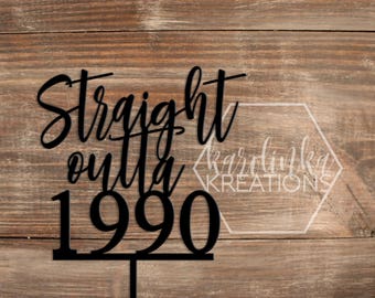 Quote cake topper | Etsy