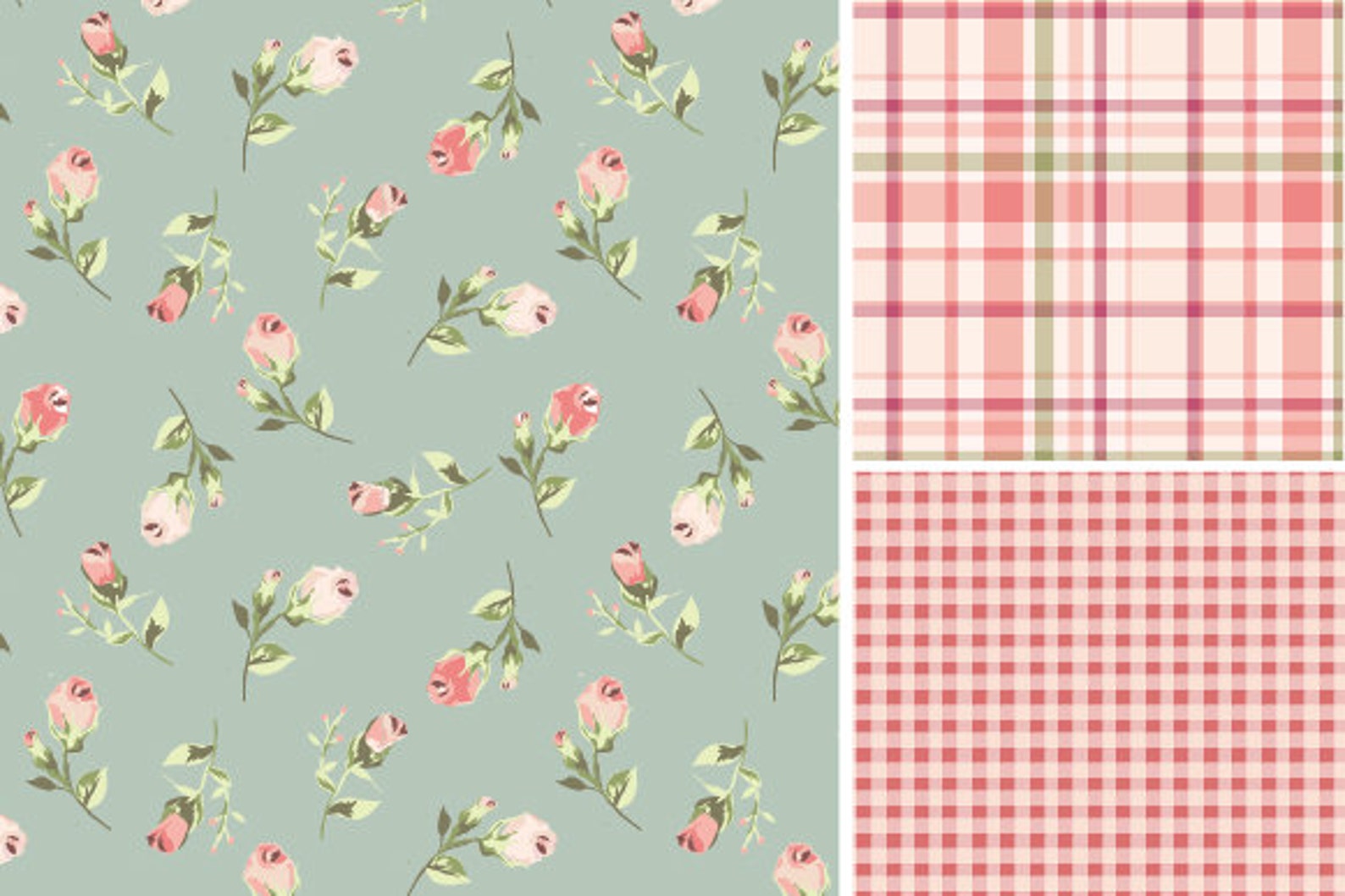 Vintage Seamless Patterns Vol.1 - Etsy