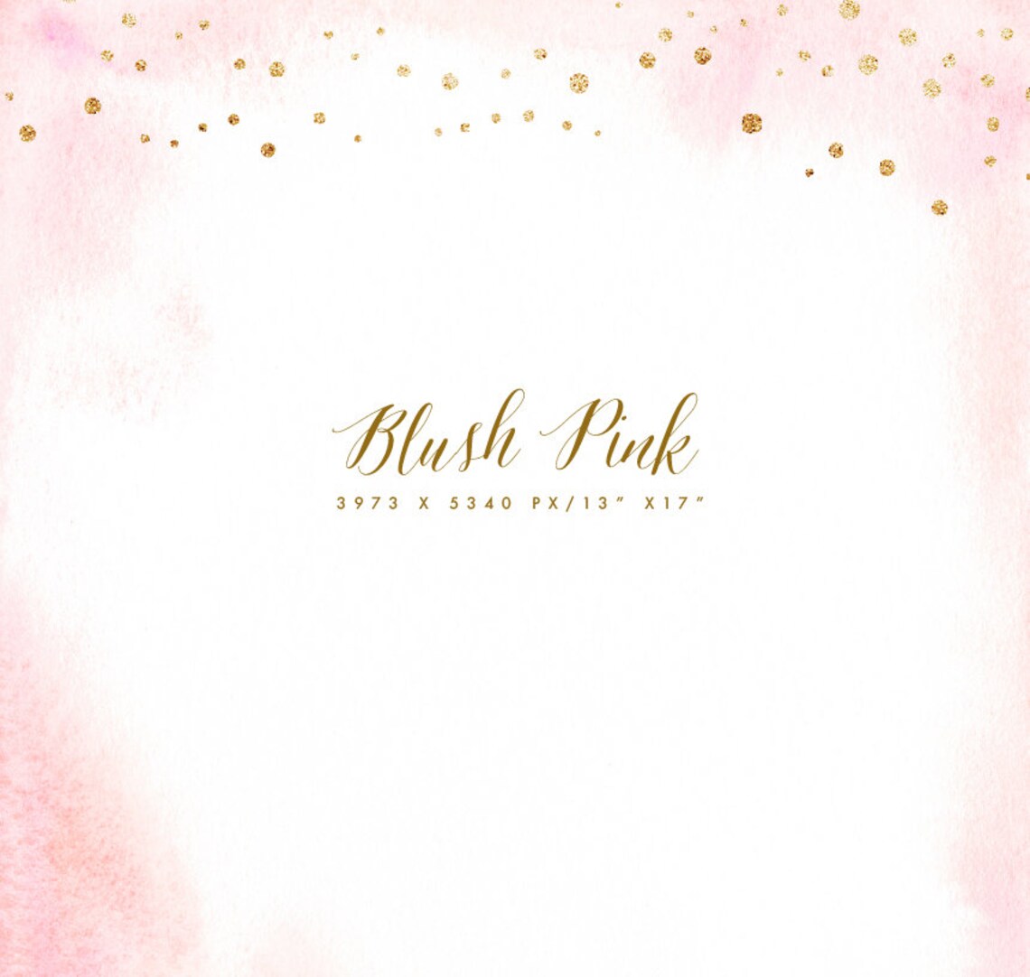 Watercolor Texture-blush Pink/small - Etsy