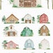 Landscape-watercolor House Clipart/large - Etsy
