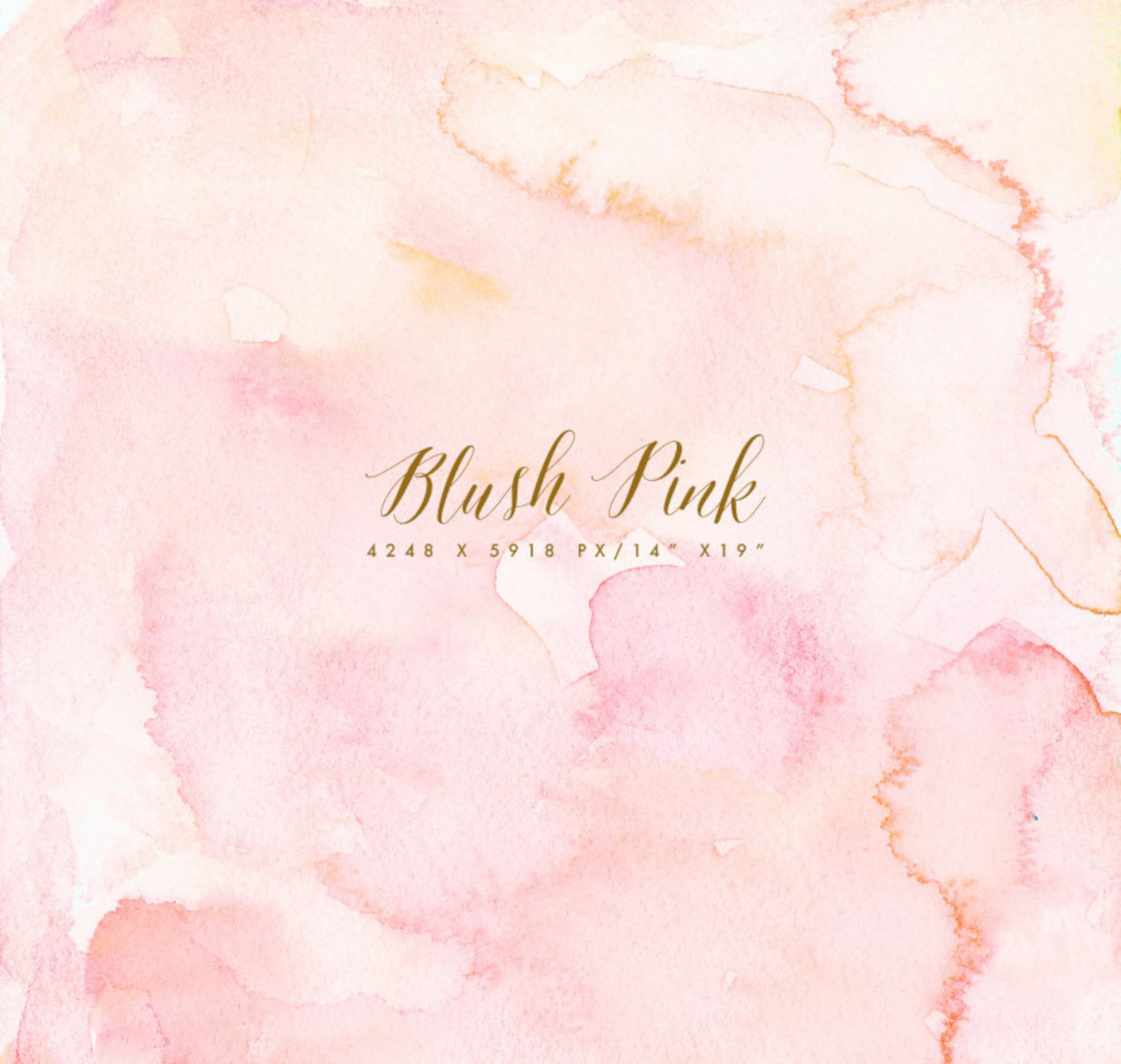 Watercolor Texture-blush Pink/small - Etsy UK