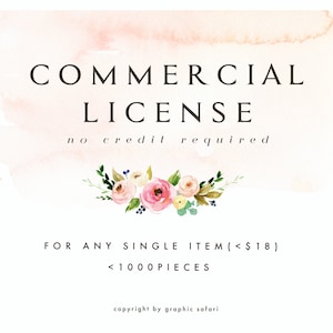 Unlimited Use License for Clipartsmall Set - Etsy