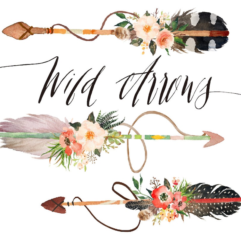 Arrow Clip Art - Etsy