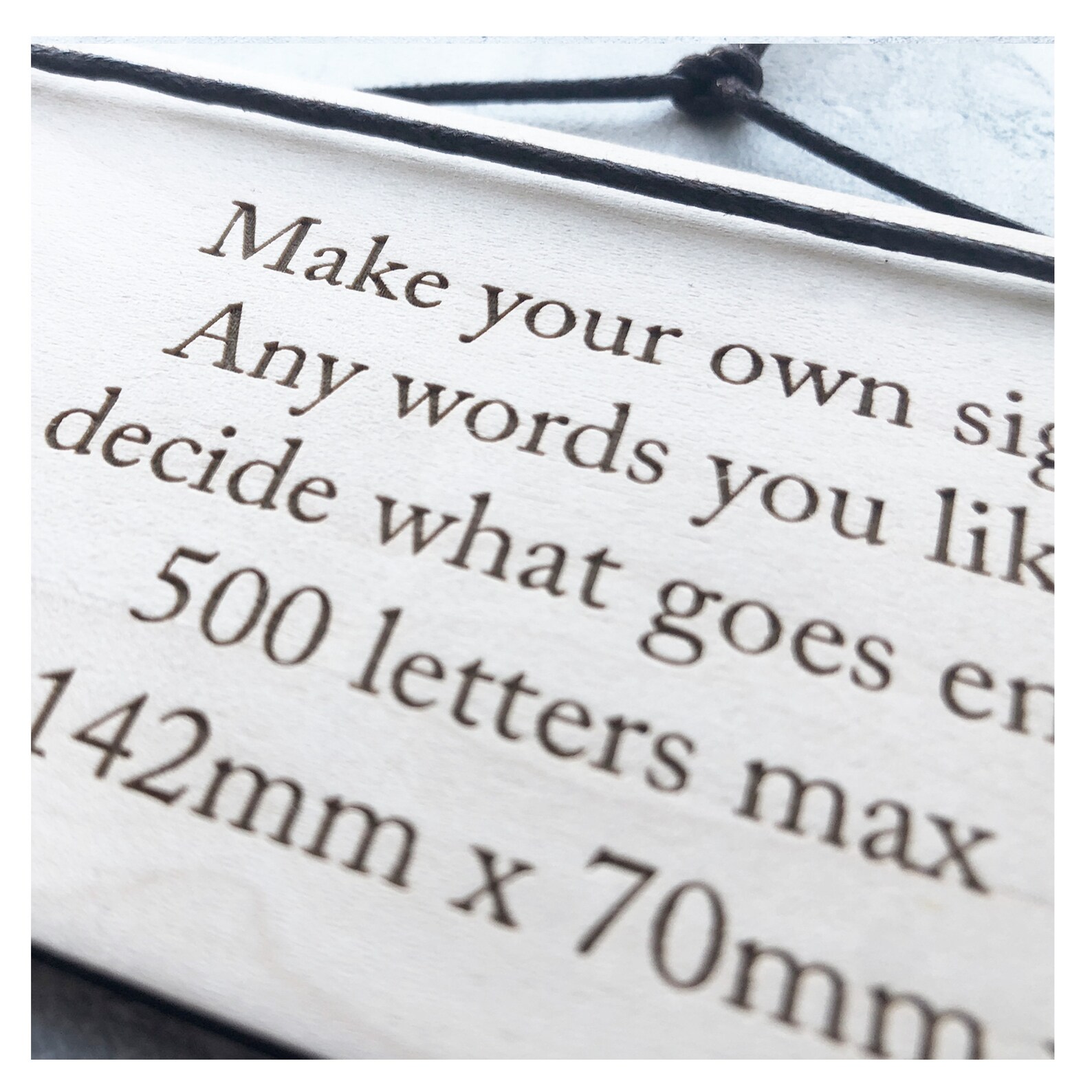 Personalised Shabby Wooden Rectangle Sign Custom Bespoke Made - Etsy UK