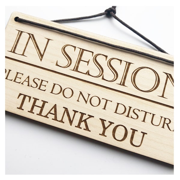 In Session Sign - Etsy