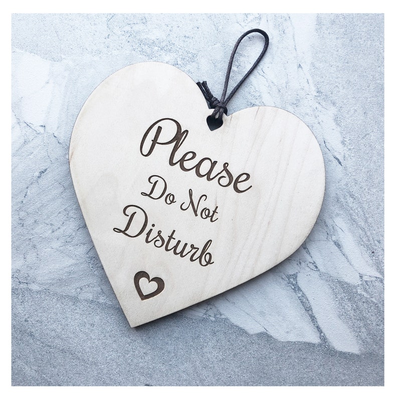 Please Do Not Disturb Door Sign Nice Polite Way of Asking - Etsy