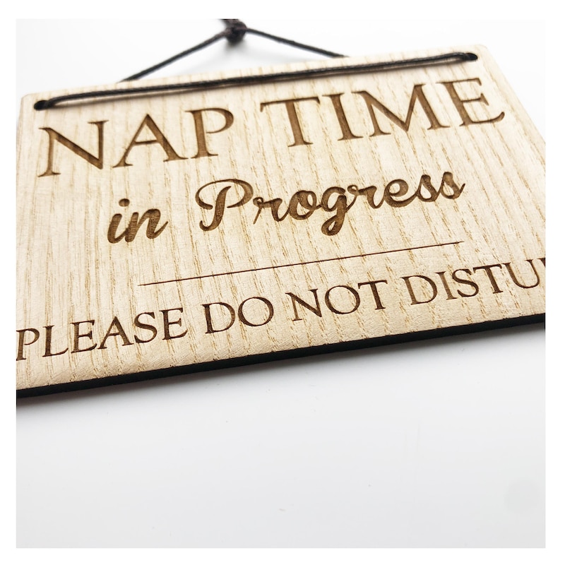 Napping Sign - Etsy