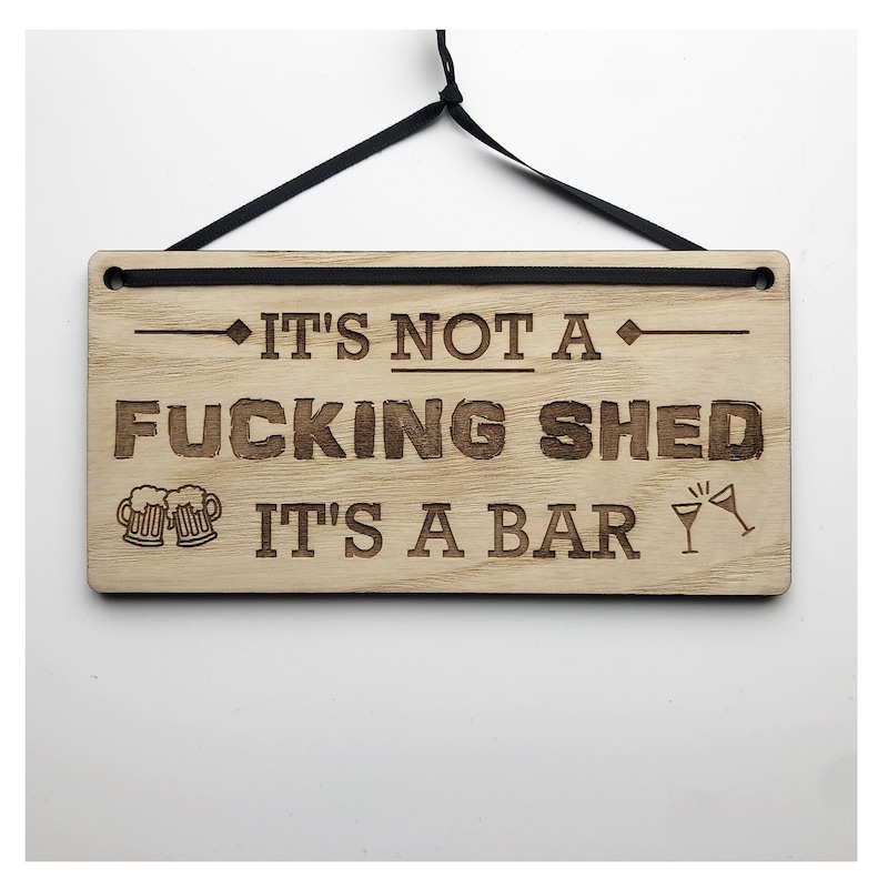 Funny Alcohol Sign - Etsy