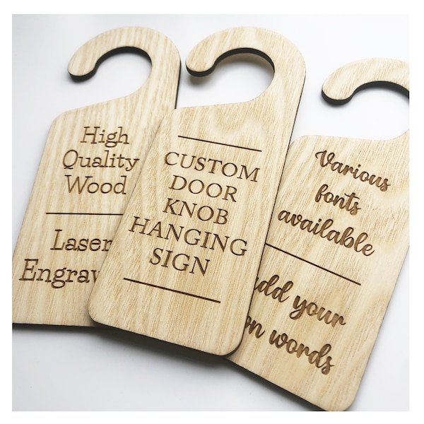 Hotel Custom Door Sign - Etsy UK