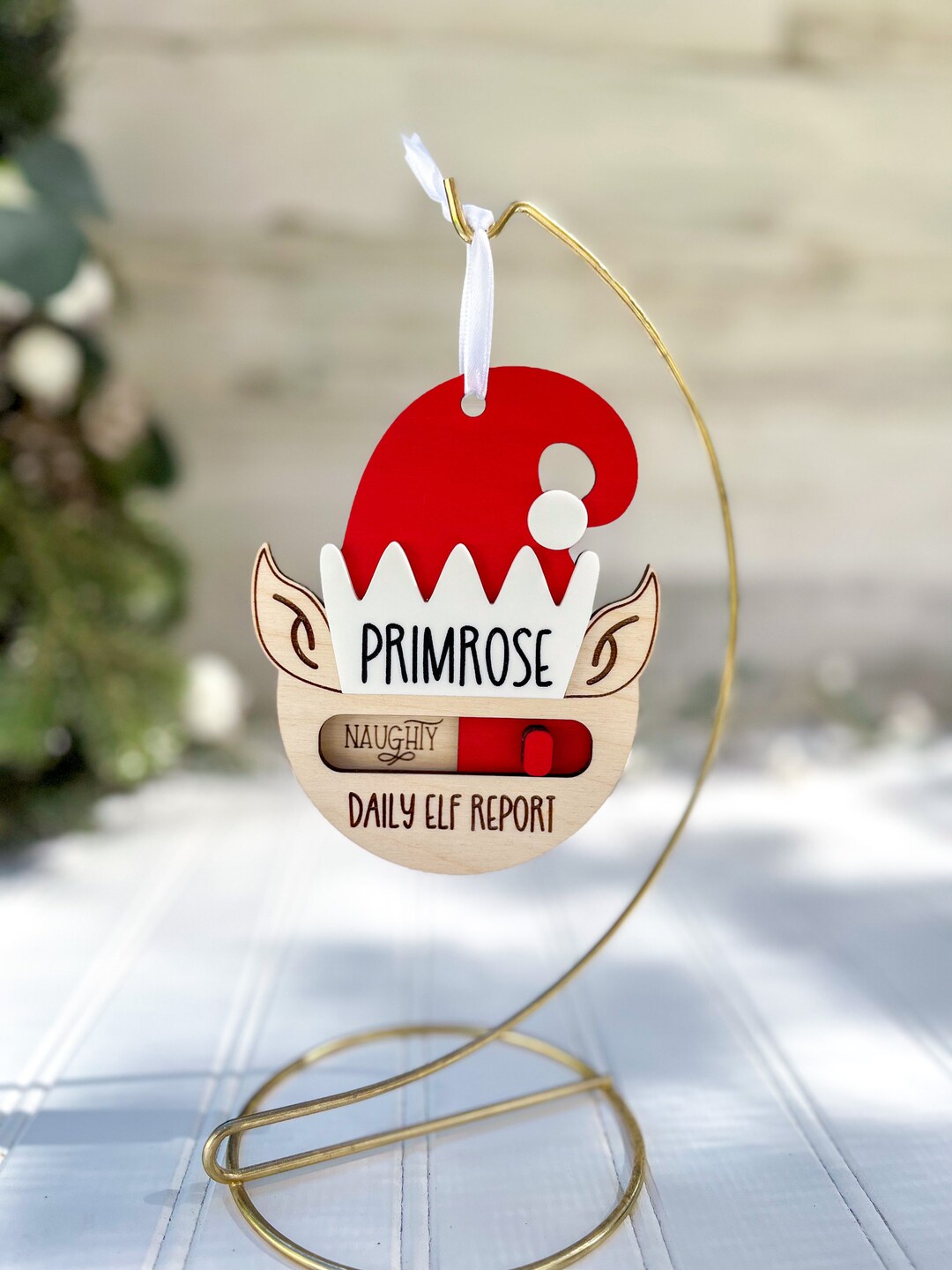 Daily Elf Report Ornament Elf Ornament Christmas Ornament - Etsy