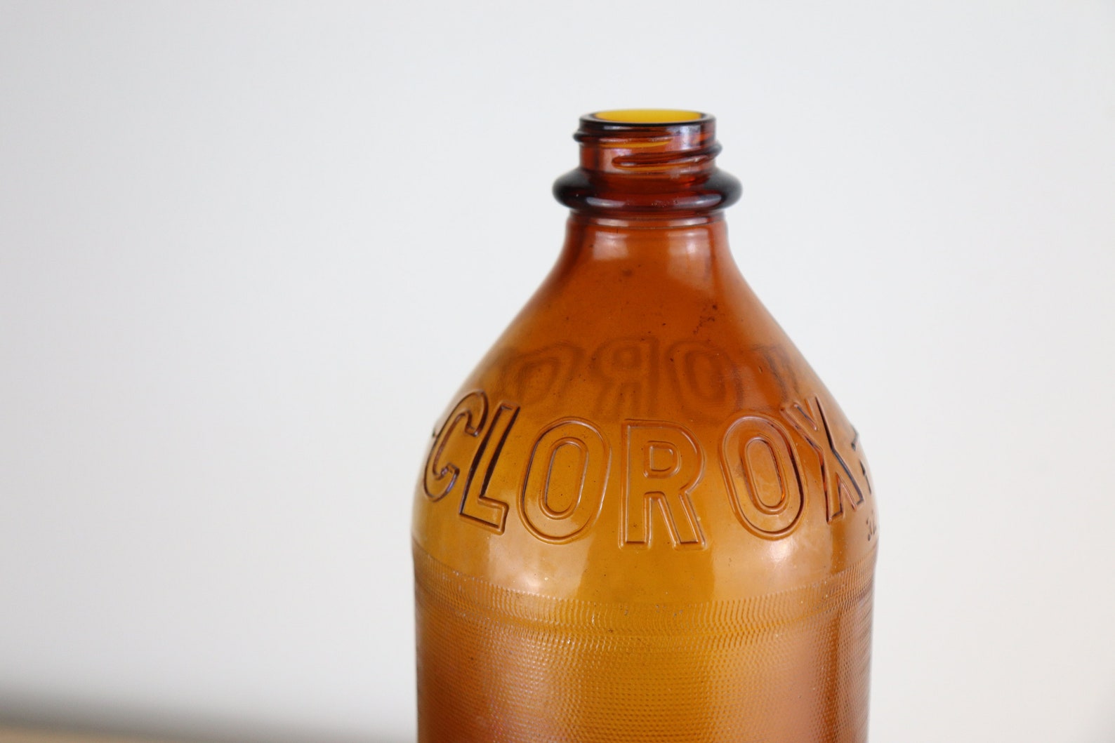 Vintage Brown/amber Clorox Bottle - Etsy