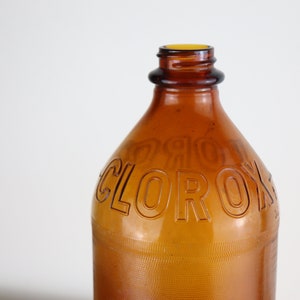 Vintage Brown/amber Clorox Bottle - Etsy