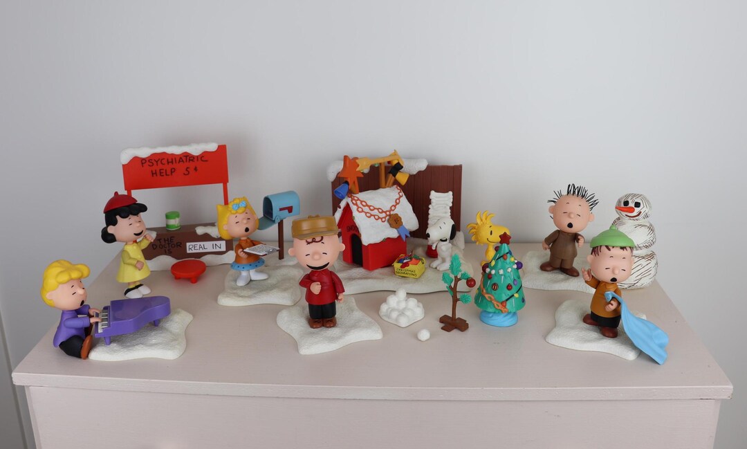 Vintage Peanuts Memory Lane Christmas Collection - Etsy