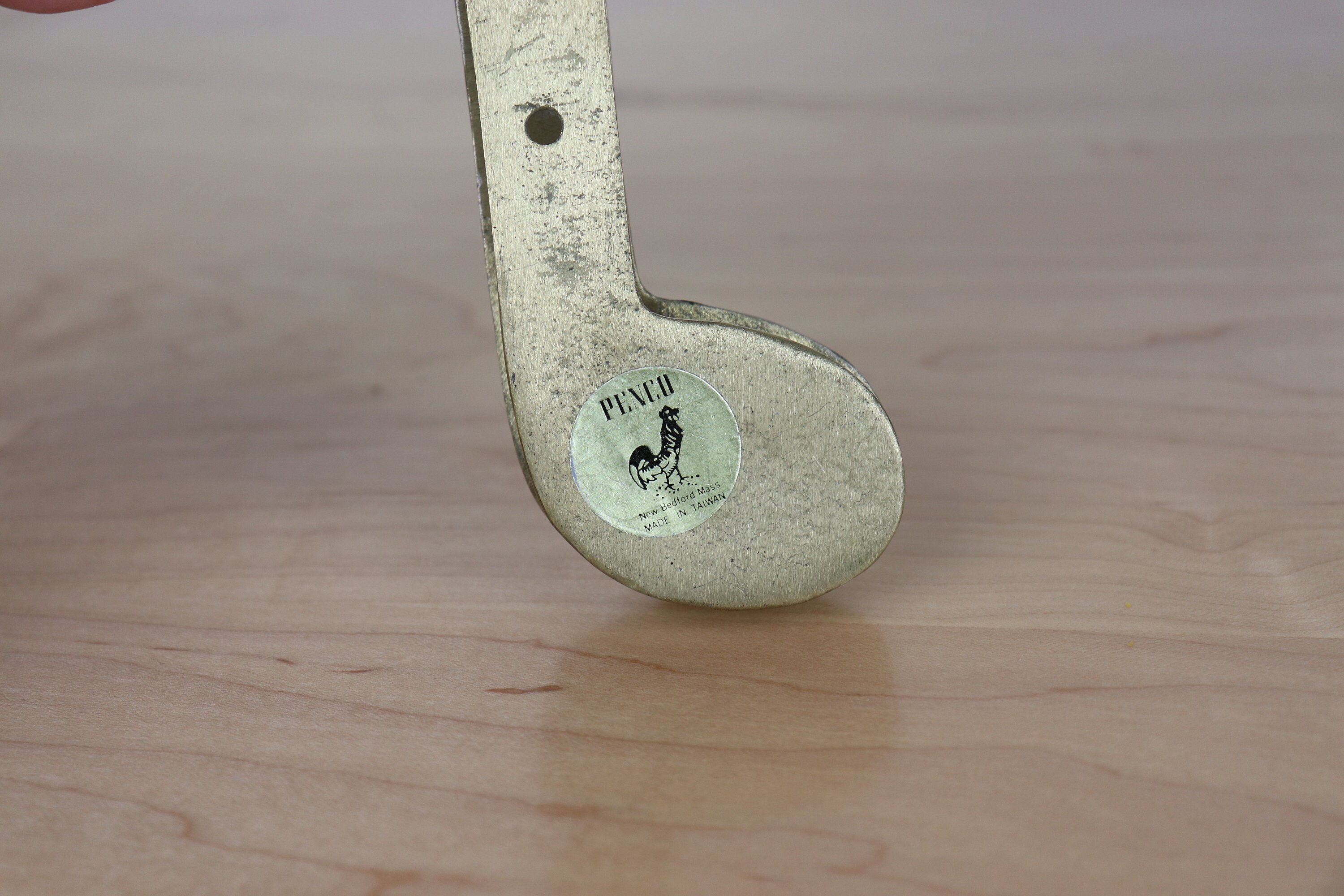 Vintage Brass Musical Note Door Knocker - Etsy