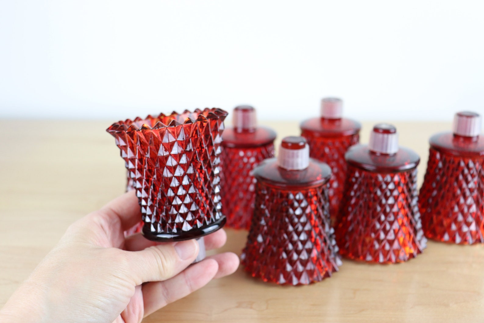 Your Choice: Vintage Glass Votive / Inserts / Candle Holders - Etsy