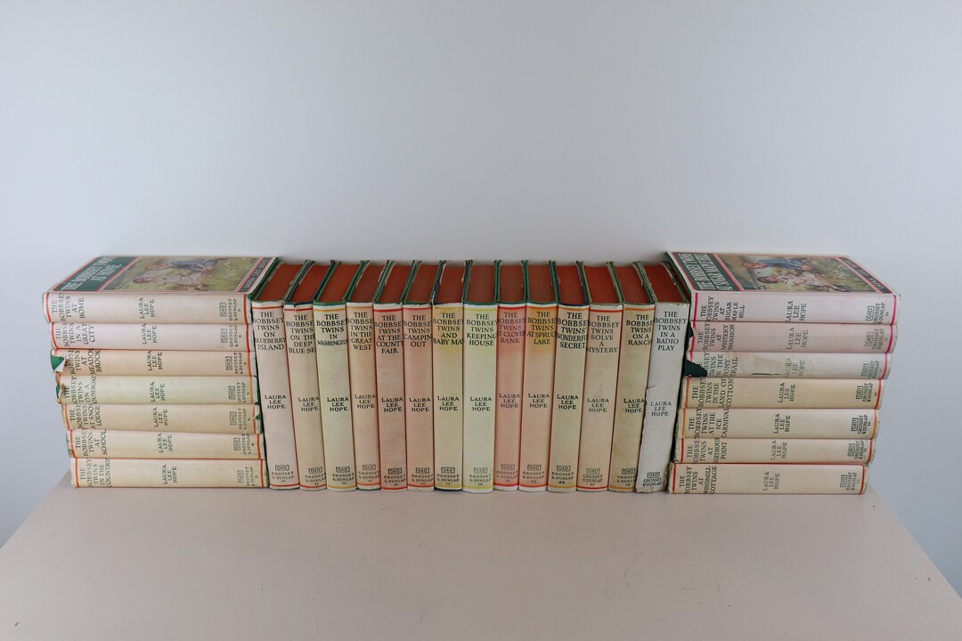 Vintage - Set of 28 - Bobbsey Twins Hardcover Books With Dust Jacket - Etsy