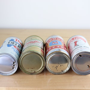 Vintage Beer Cans - 4 Cans - Etsy