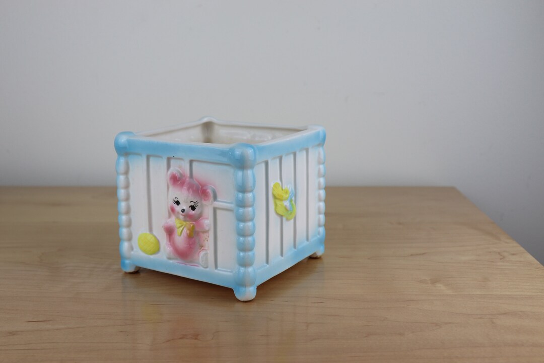 Baby Play Pen Shaped Planter / Flower Pot - Etsy