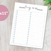 Printable Things to Do Checklist | Daily Checklist | Do Do List | Get ...