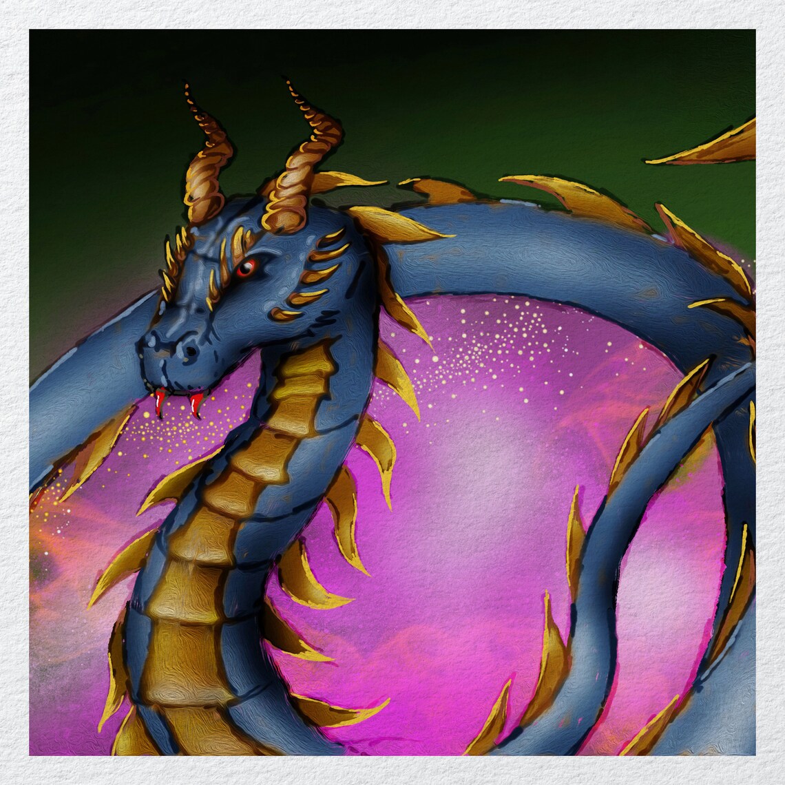 Purple Dragon Fantasy - Fabric Panels Cushion Panels Velvet Cotton ...