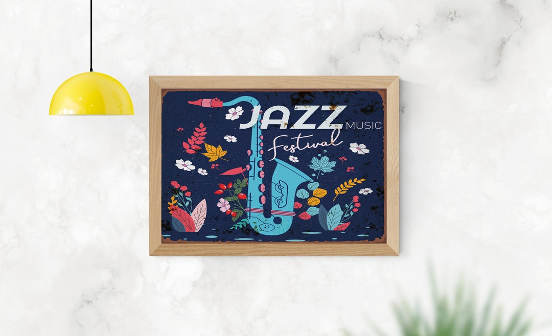 Saxophone Jazz Cool All That Jazz Wall Fine Art Prints, Art Posters - Etsy