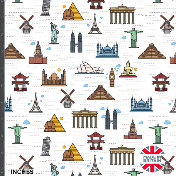Travel Fabric - Etsy