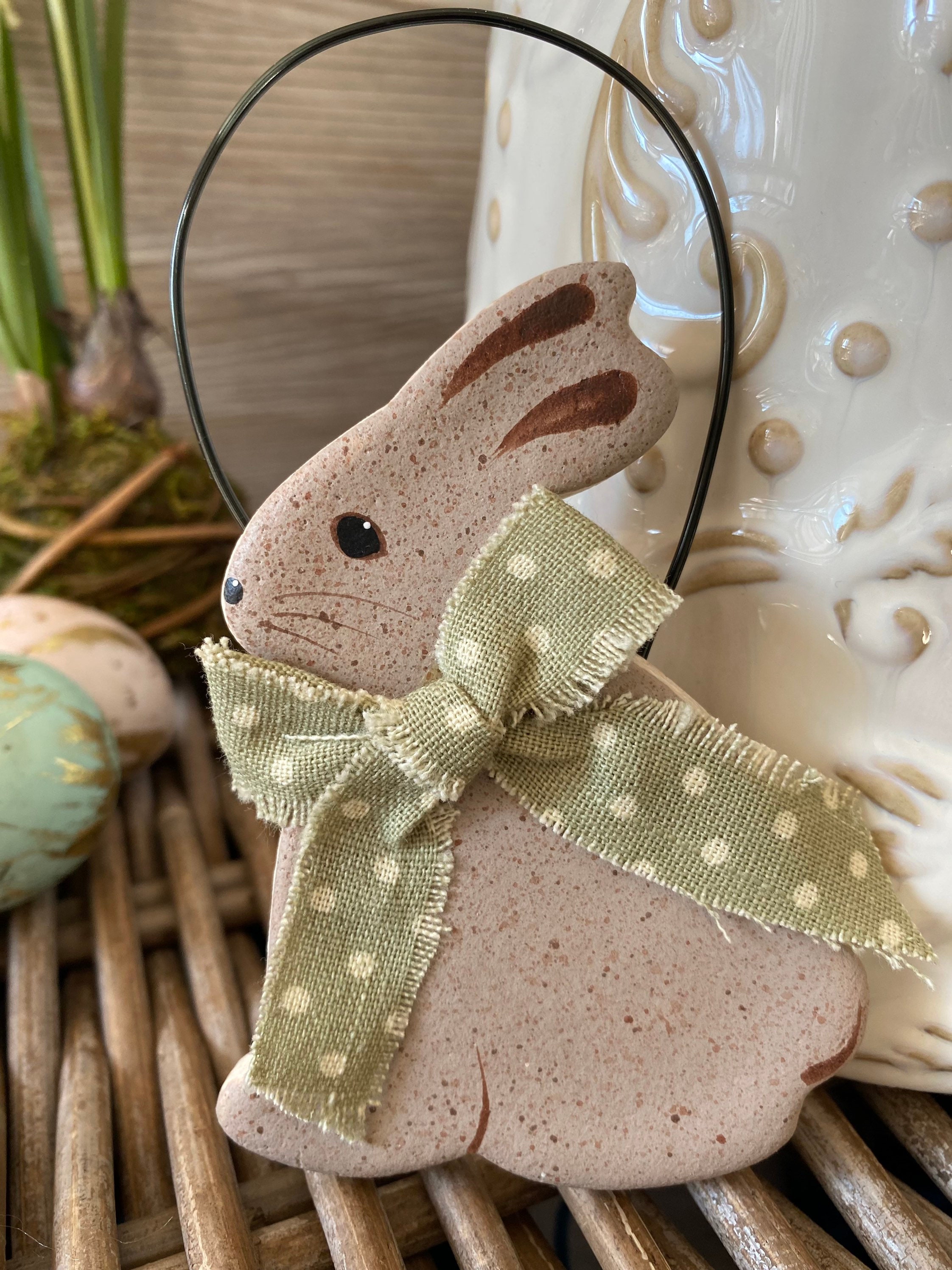 Bunny Rabbit Hanging Easter Spring Decorations Bunny - Etsy UK