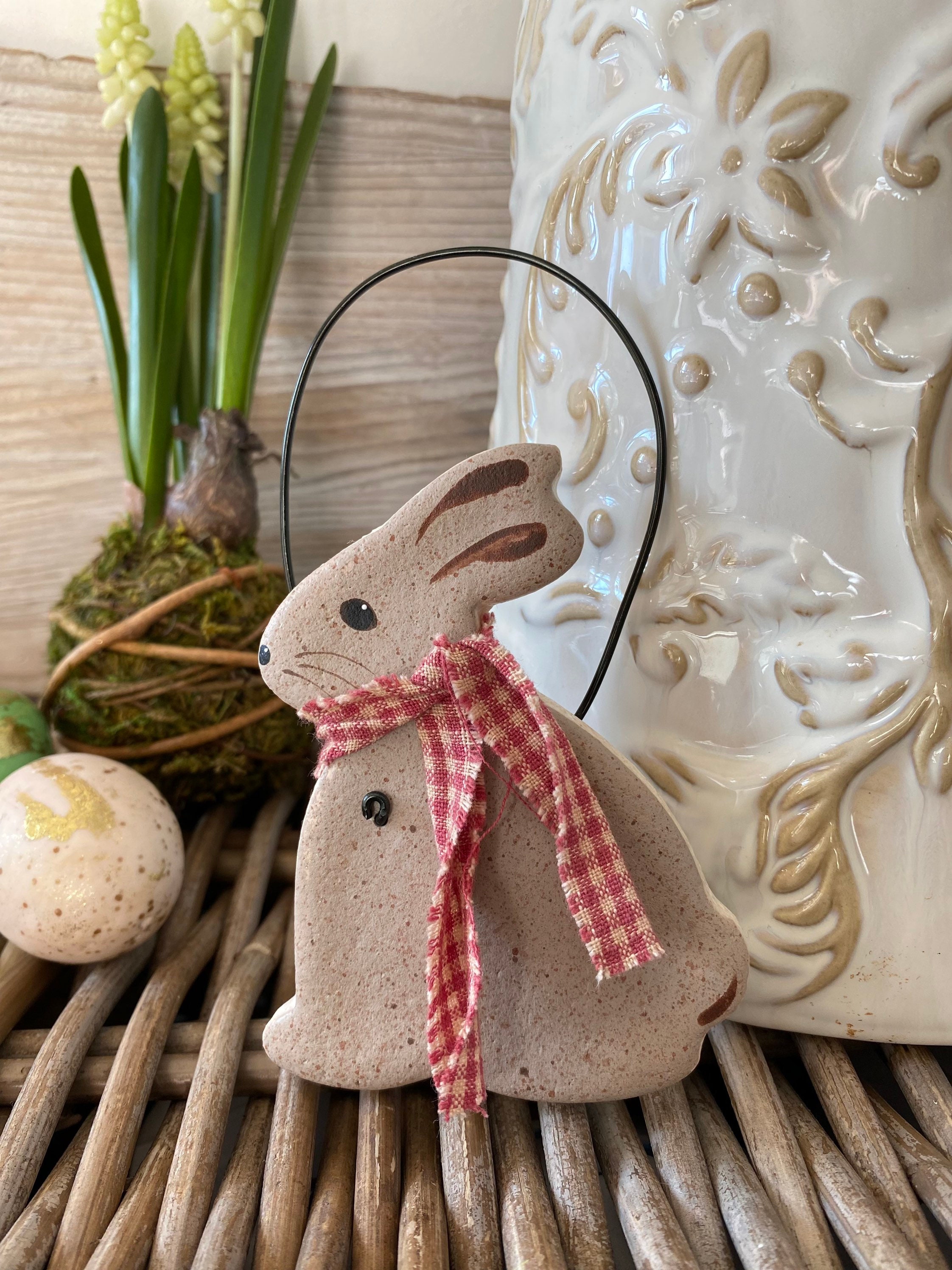 Bunny Rabbit Hanging Easter Spring Decorations Bunny - Etsy UK