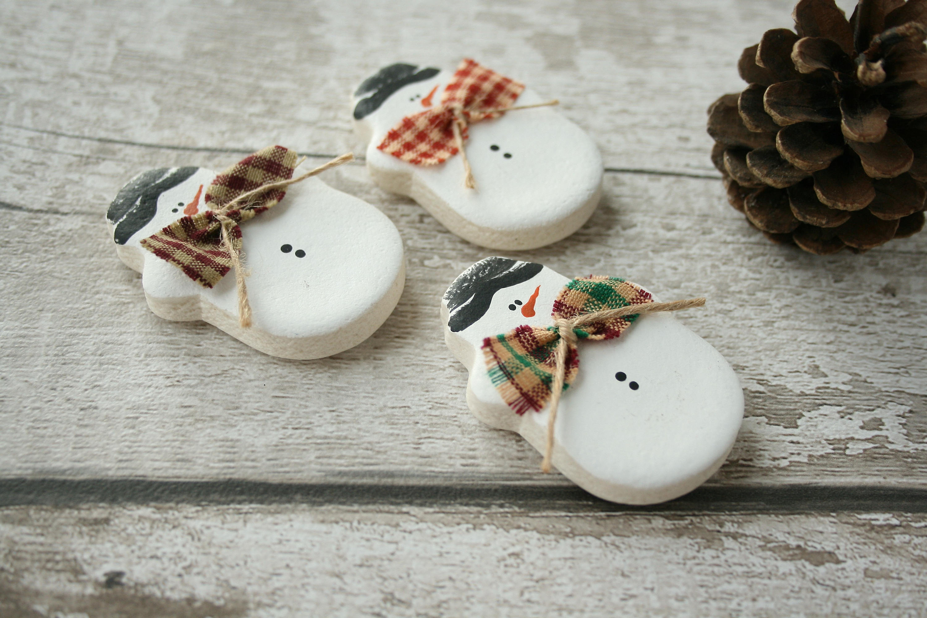 Snowman Magnets Christmas Kitchen Office or Classroom - Etsy UK