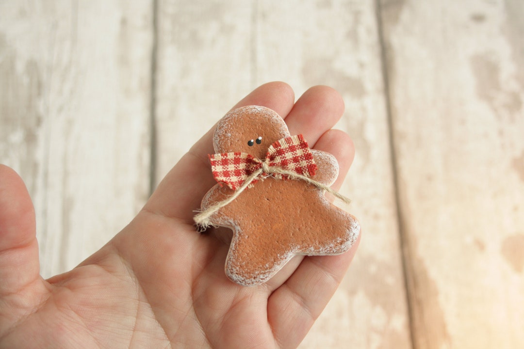 Primitive Refrigerator Magnet Gingerbread Man Christmas Magnets, Winter ...