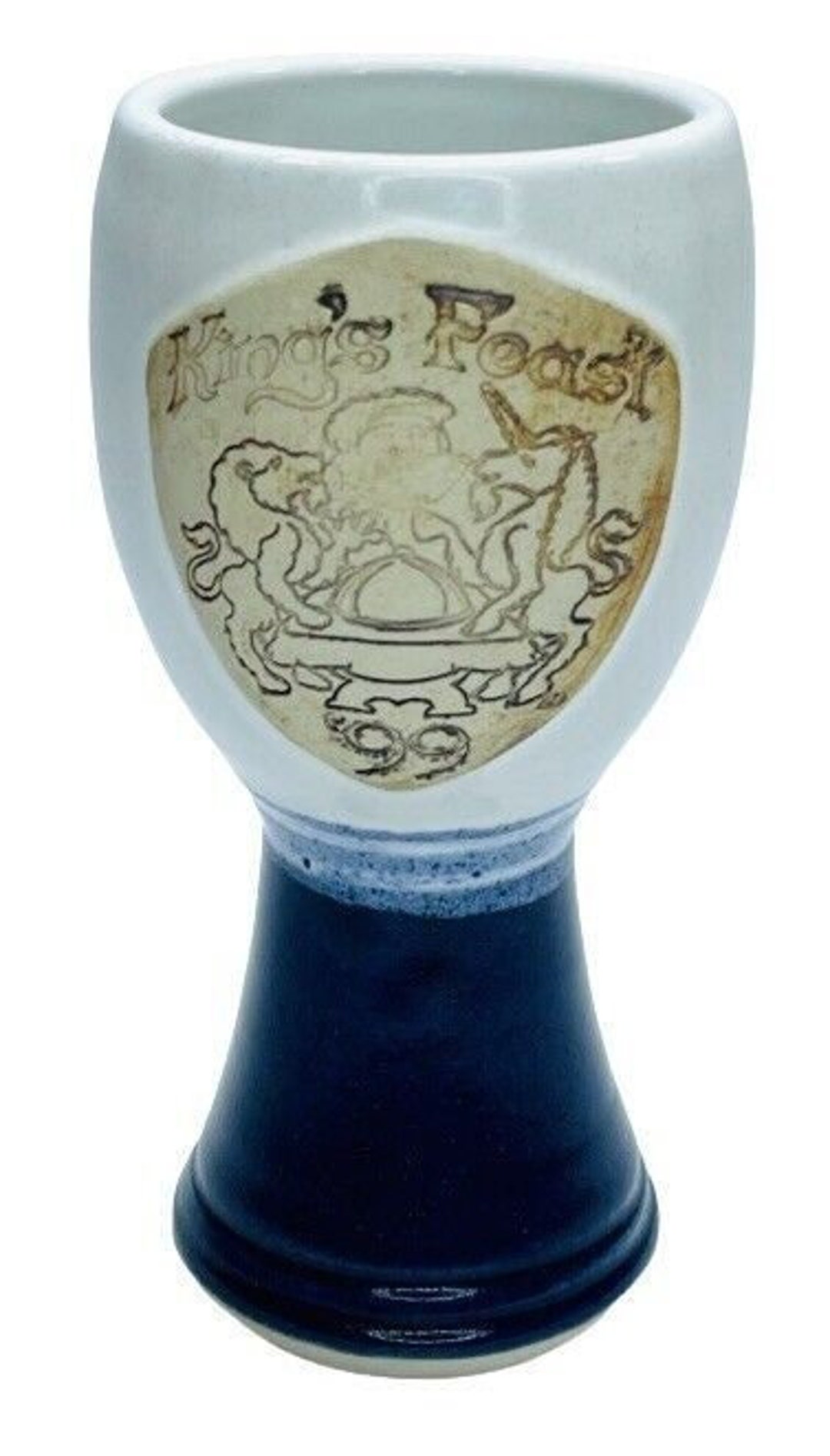 Vintage Texas Renaissance Festival Kings Feast 1999 Wine Goblet Chalice ...
