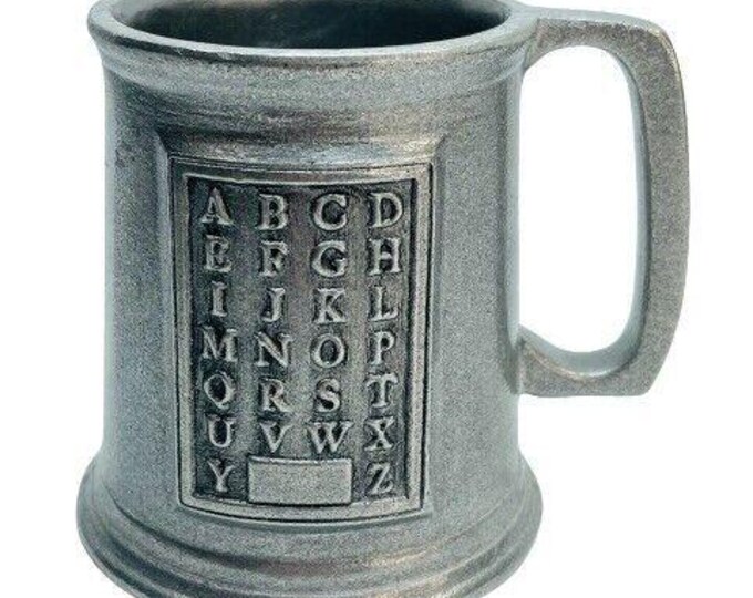Wilton Armetale Alphabet Child's ABC Mug; Aluminum (pewter Look) Kids ...