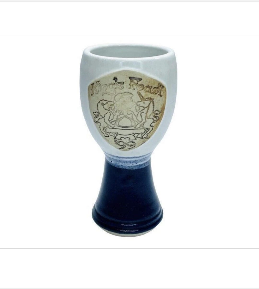 Vintage Texas Renaissance Festival Kings Feast 1999 Wine Goblet Chalice ...