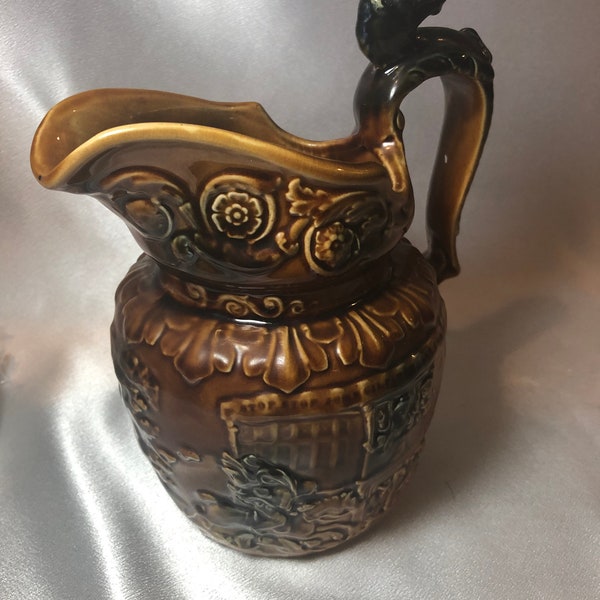 Wood Handle Pitcher - Etsy