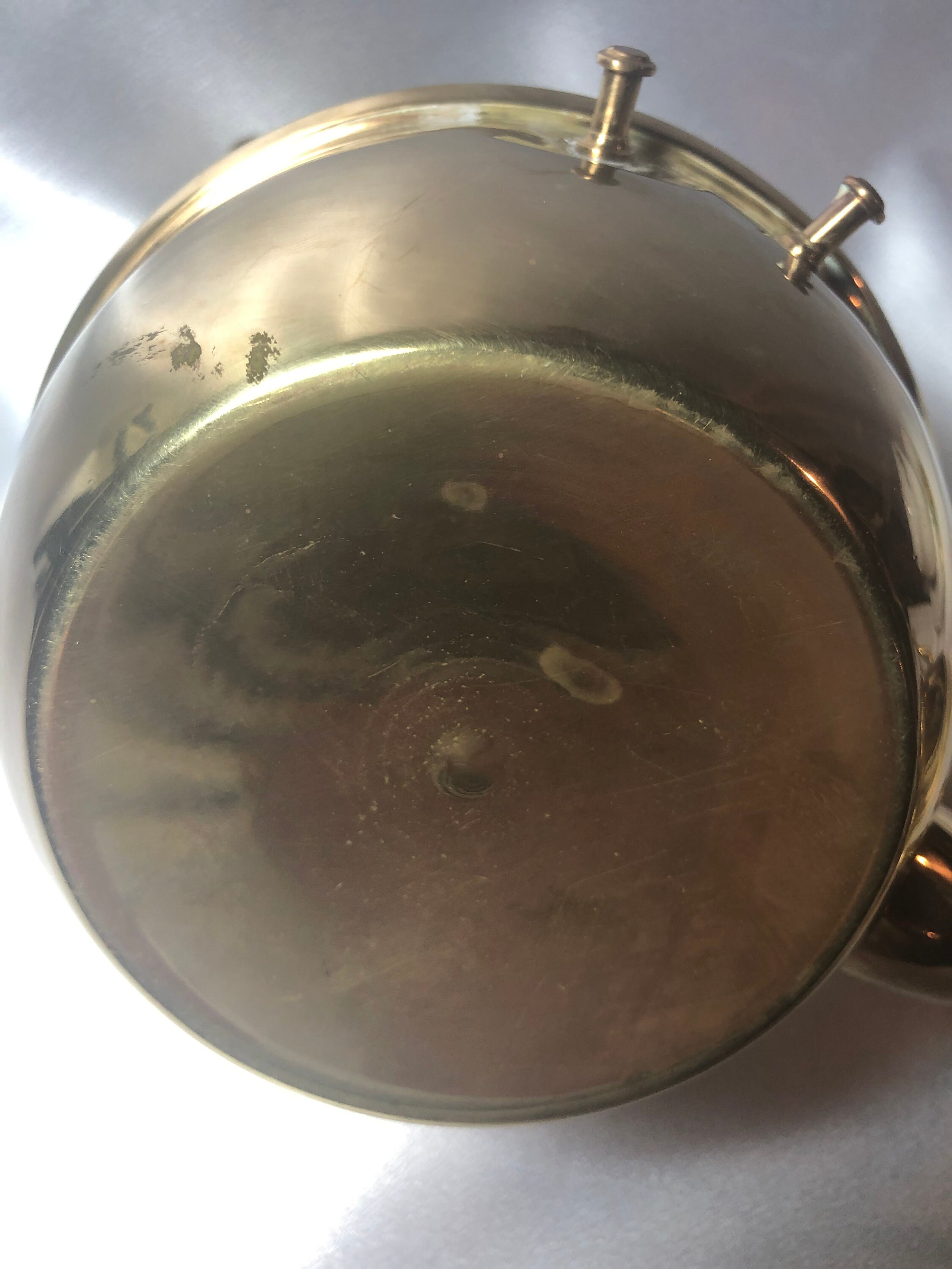 Brass Tilt Teapot With Warmer; Tilt Teapot; Brass Teapot; Warmer ...