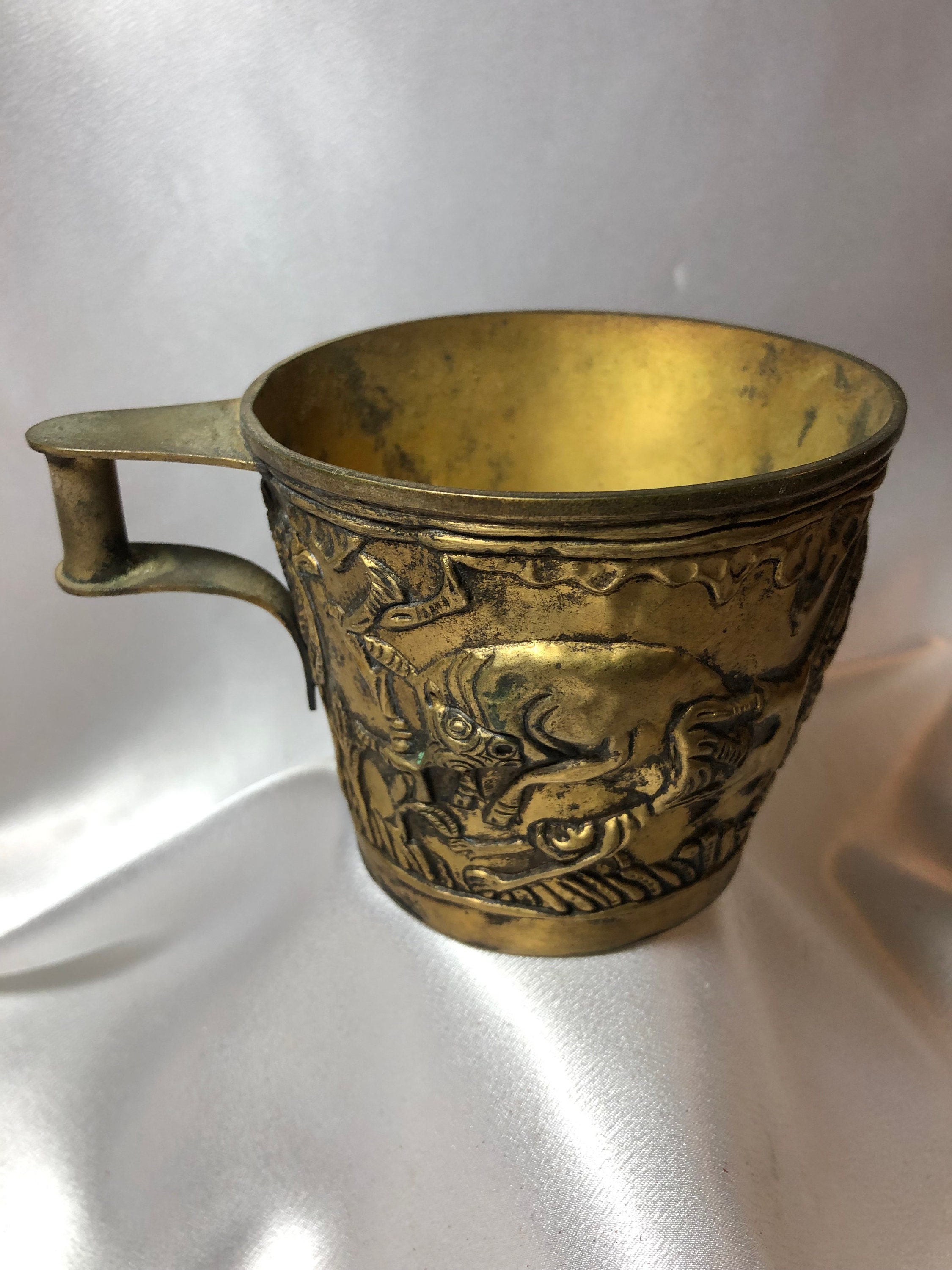 Reproduction of Ancient Grecian Gold Cup-vapheio Sparta - Etsy
