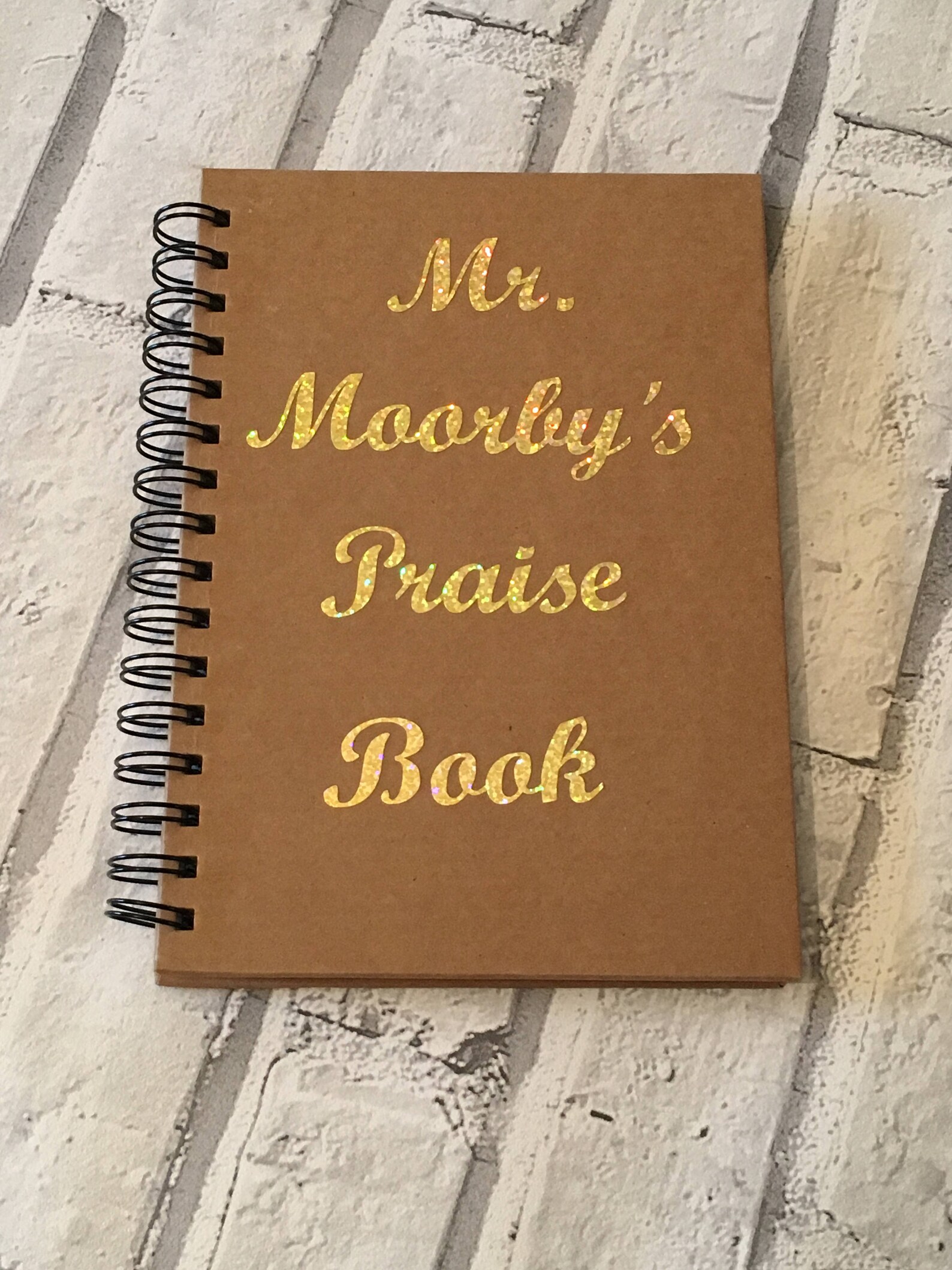 Teacher Notebook Personalised Notebook Teacher Gift - Etsy UK