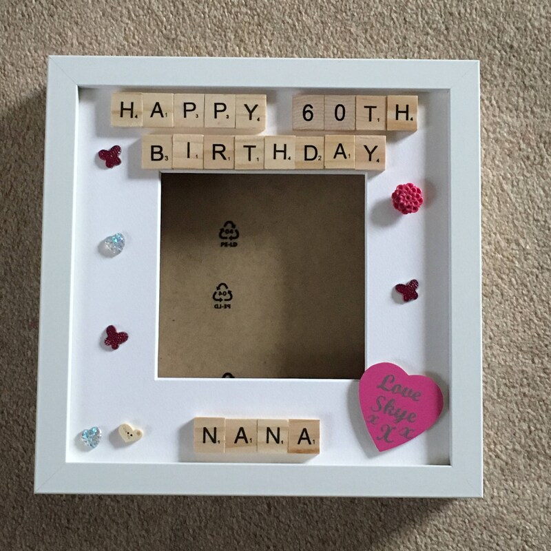 Birthday Photo Frame - Etsy