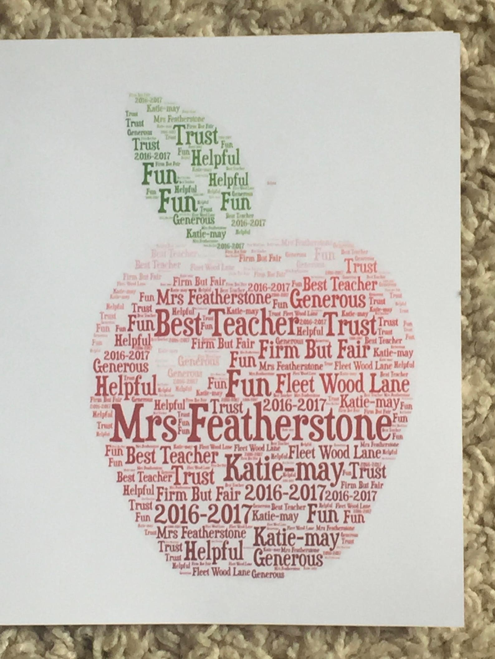 Word Cloud Shape 5x7 Framed Typography Framed Word Art Print - Etsy UK