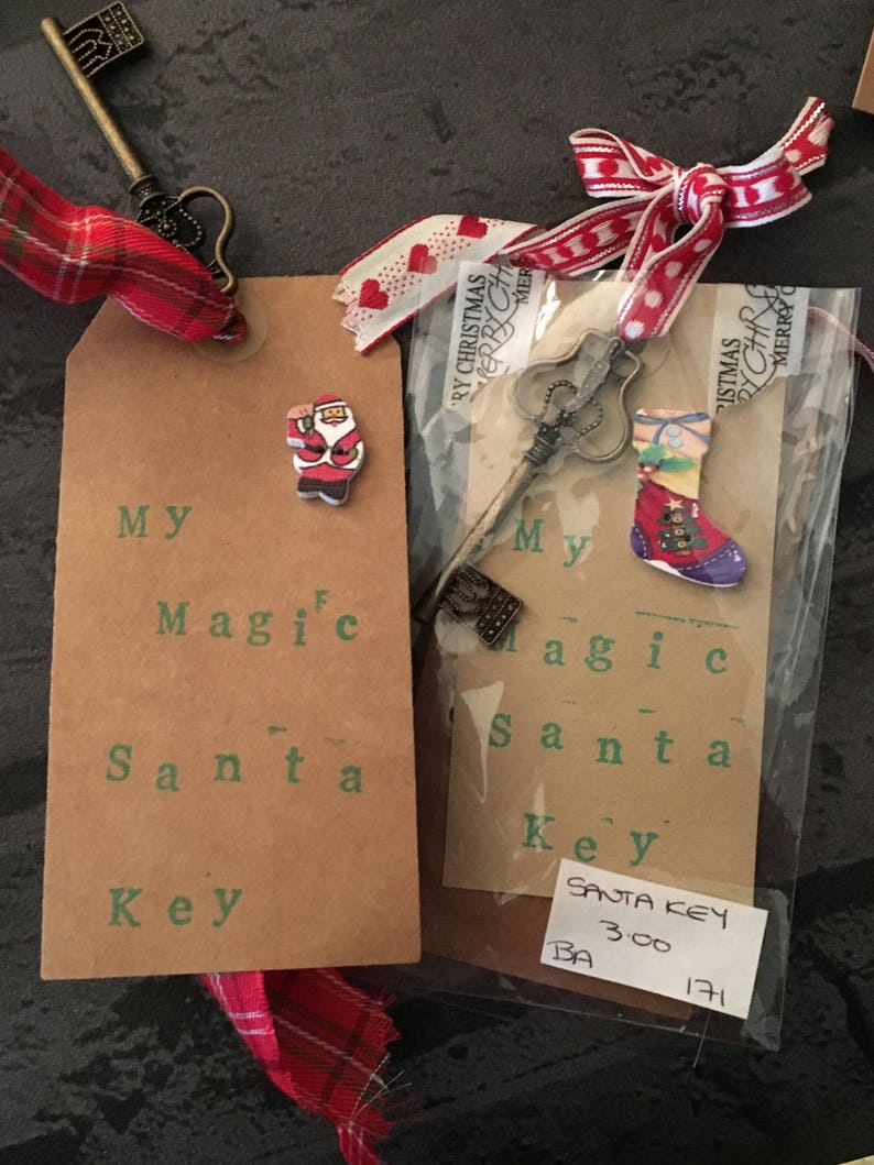 Magic Santa Key for Those With No Chimneys Christmas Tree - Etsy