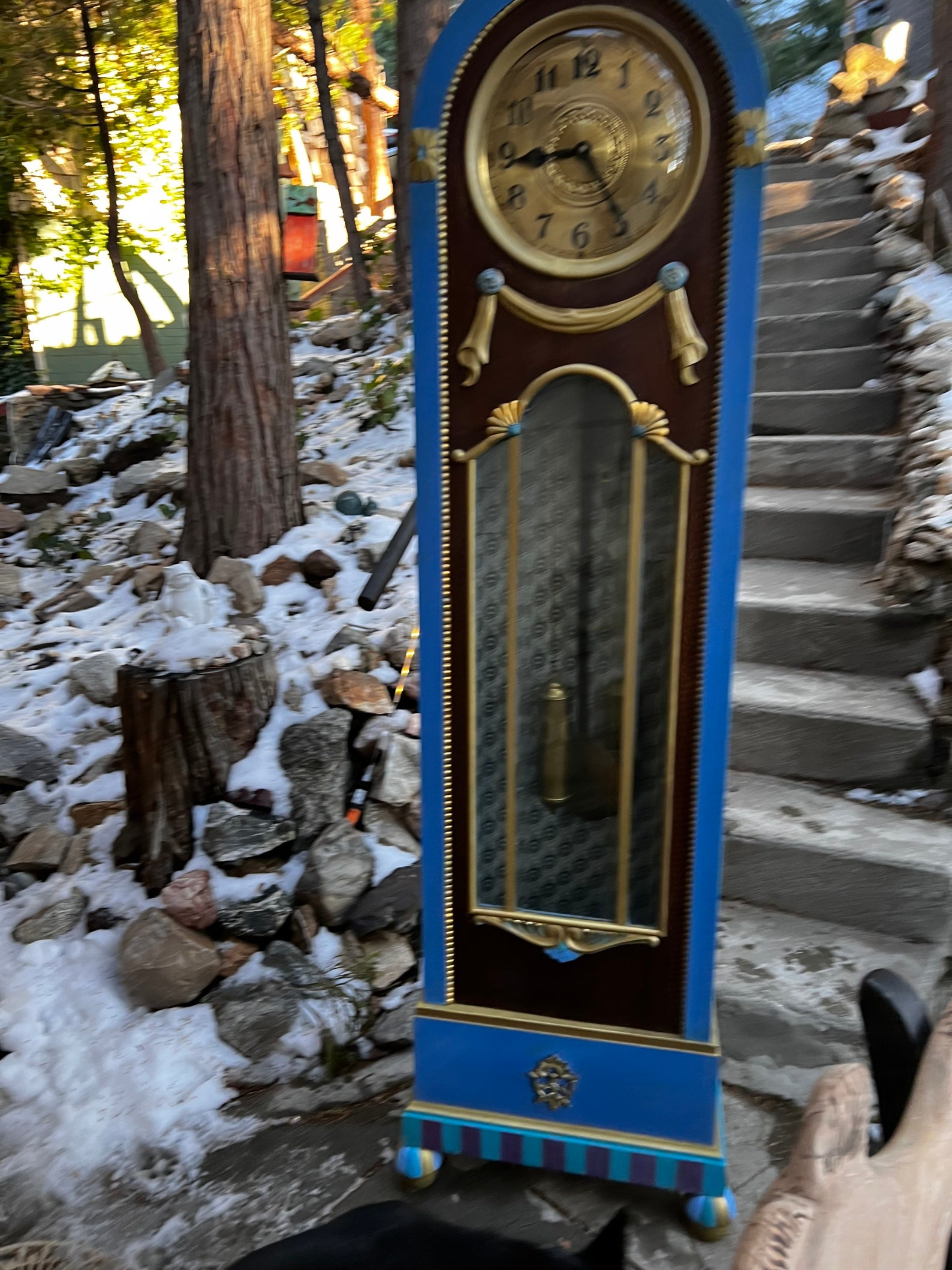 Grandfather Vintage Clock . Custom Ordered One of a Kind - Etsy