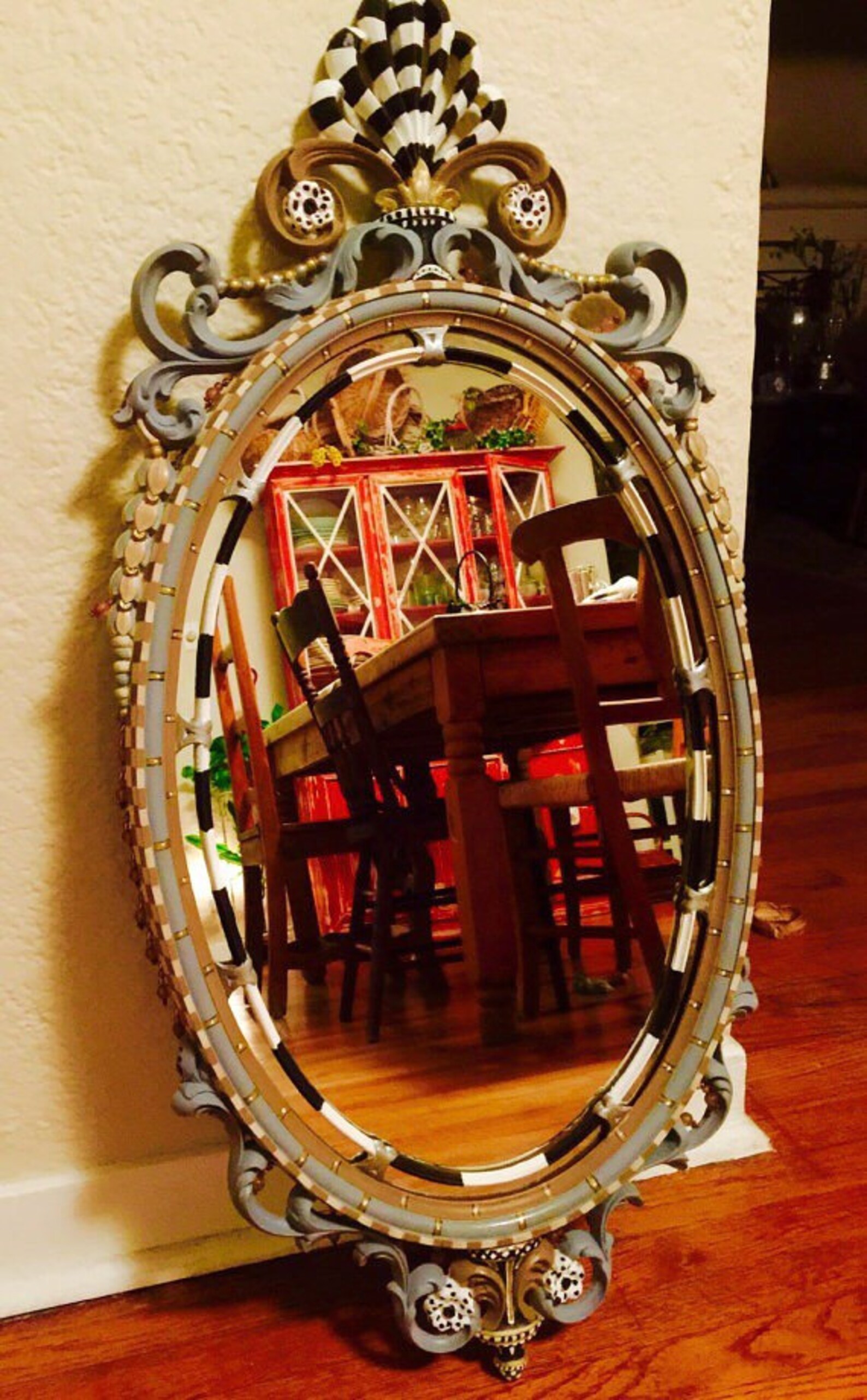 Custom Mirrors Made to Order . Any Size or Shape. Pictured ,ornate Oval ...