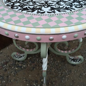 Custom hand painted tables made to order Any size any shape | Etsy