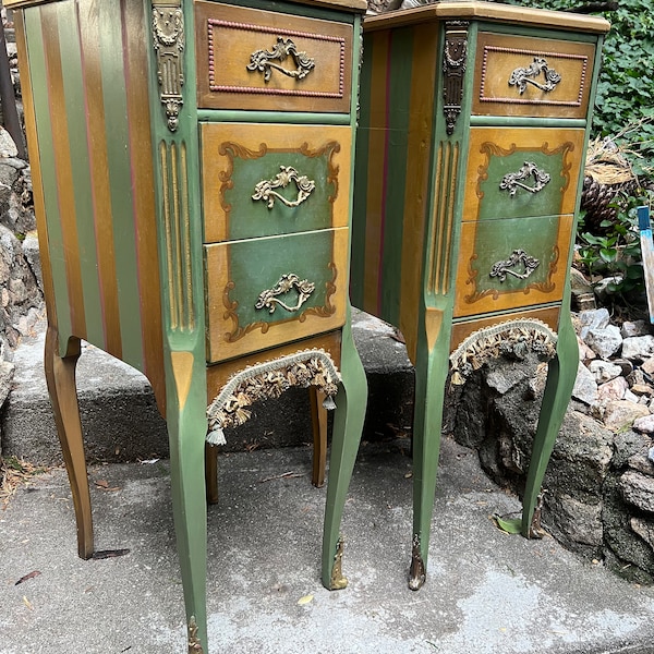Painted Nightstands - Etsy