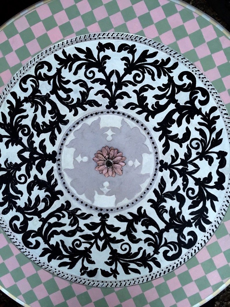 Custom hand painted tables made to order Any size any shape | Etsy